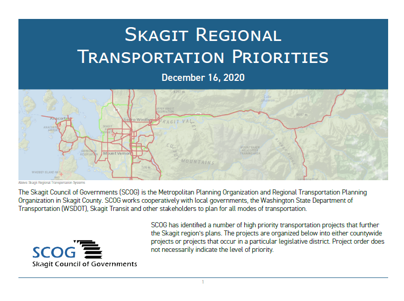 Skagit Council of Governments | Metropolitan Planning Organization